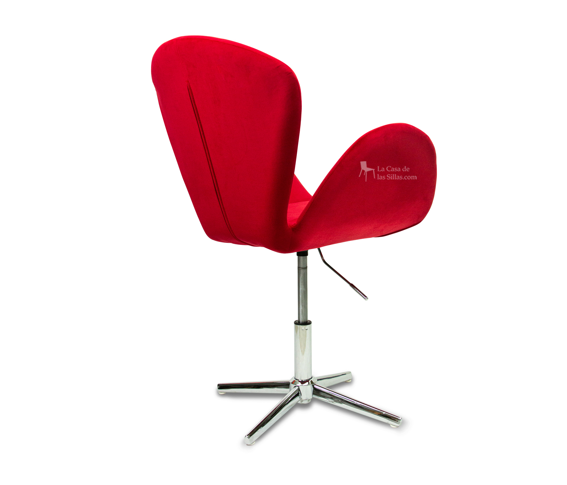 SILLON LOUNGE SWAN COLOR ROJO – La casa de las sillas